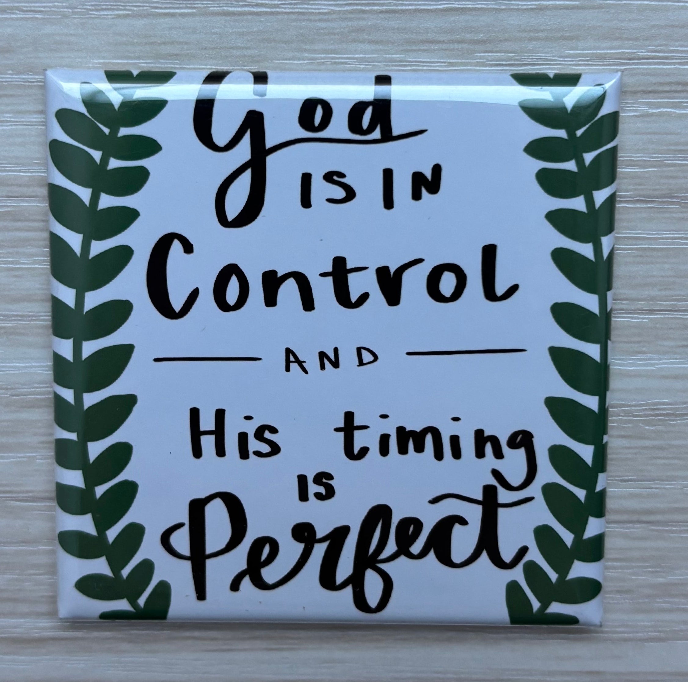 God is in Control – Block Creations